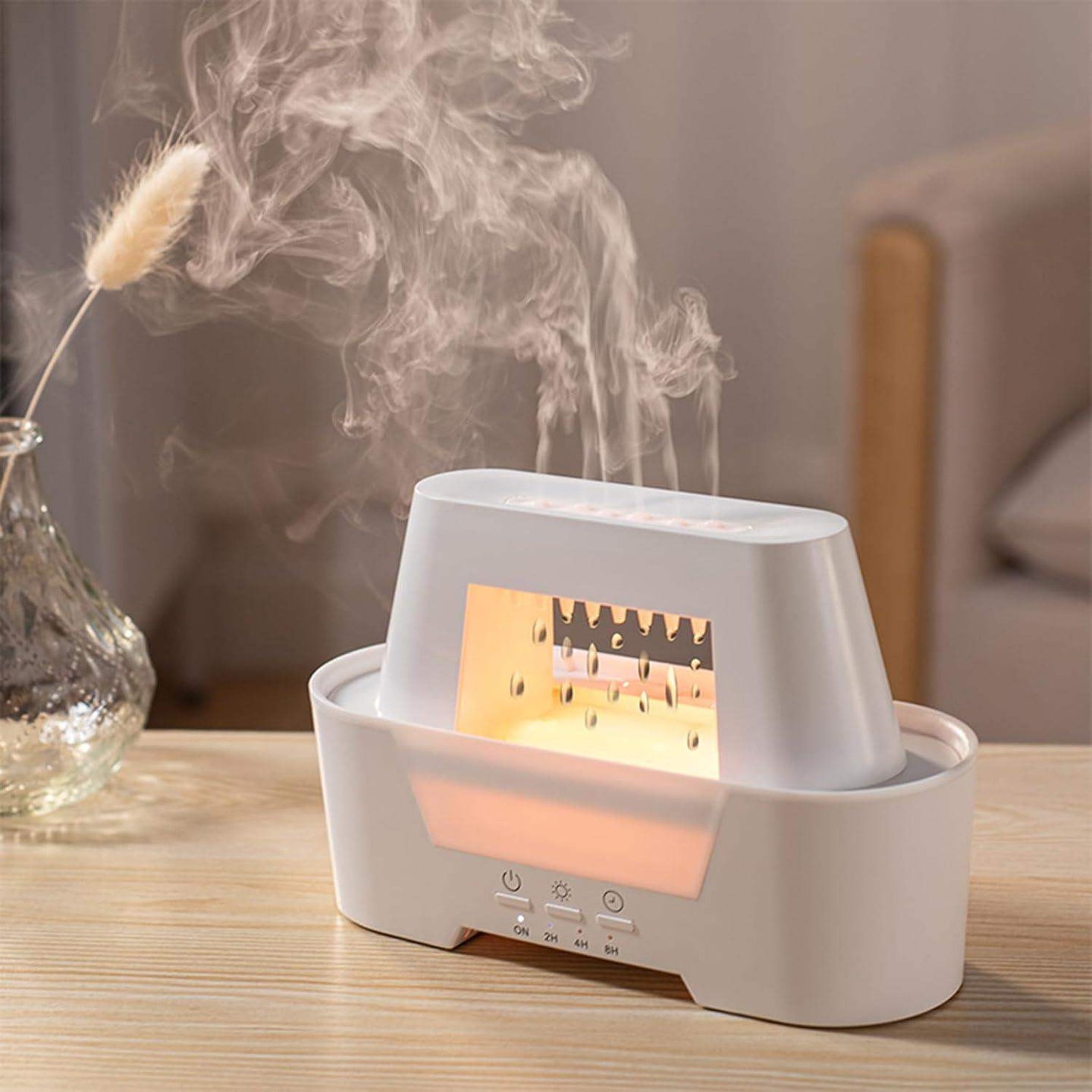 LED 7 Color Clear Diffuser | Oil Scent Diffuser Humidifier – Aroma Paradise