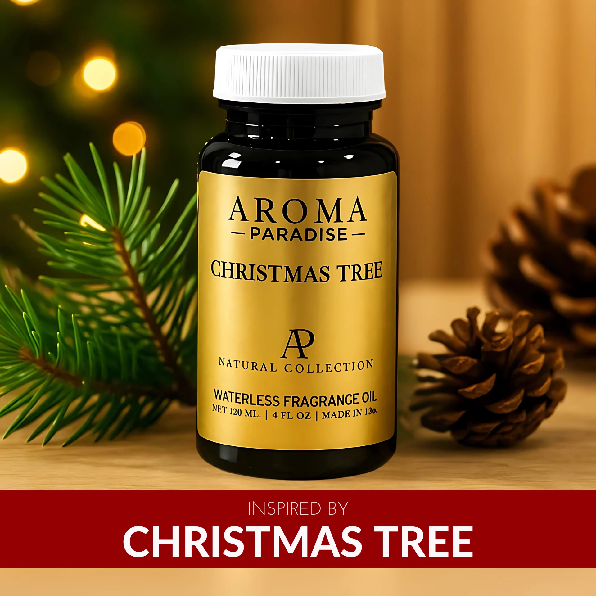 Christmas Tree Waterless Fragrance Oil | Aroma Paradise – Aroma Paradise